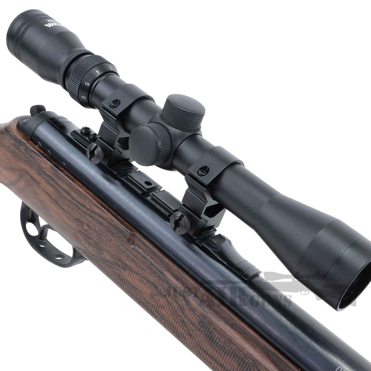 Hatsan Mod 125 Air Rifle Synthetic Walnut Stock .22 - Just Air Guns