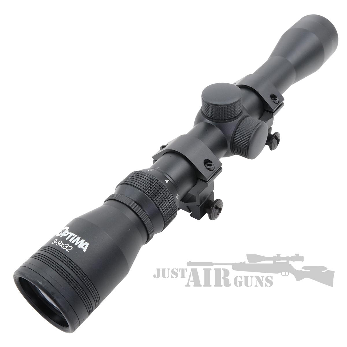 Hatsan Mod 135 SP Air Rifle Walnut Stock with Scope .22 - Just Air Guns