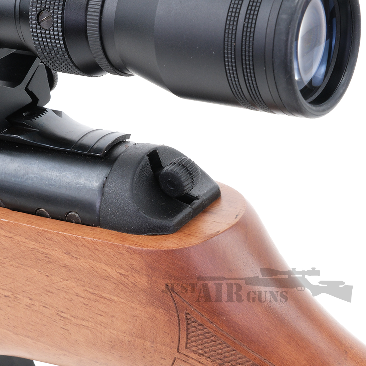 Hatsan Mod 135 SP Air Rifle Walnut Stock with Scope .22 - Just Air Guns