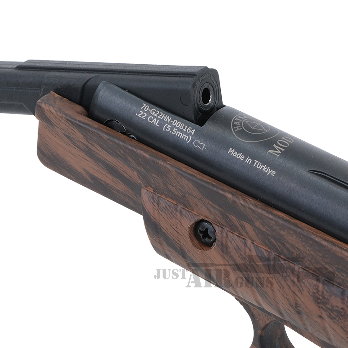 Hatsan Mod 25 MW Spring Pistol Set .22 - Just Air Guns