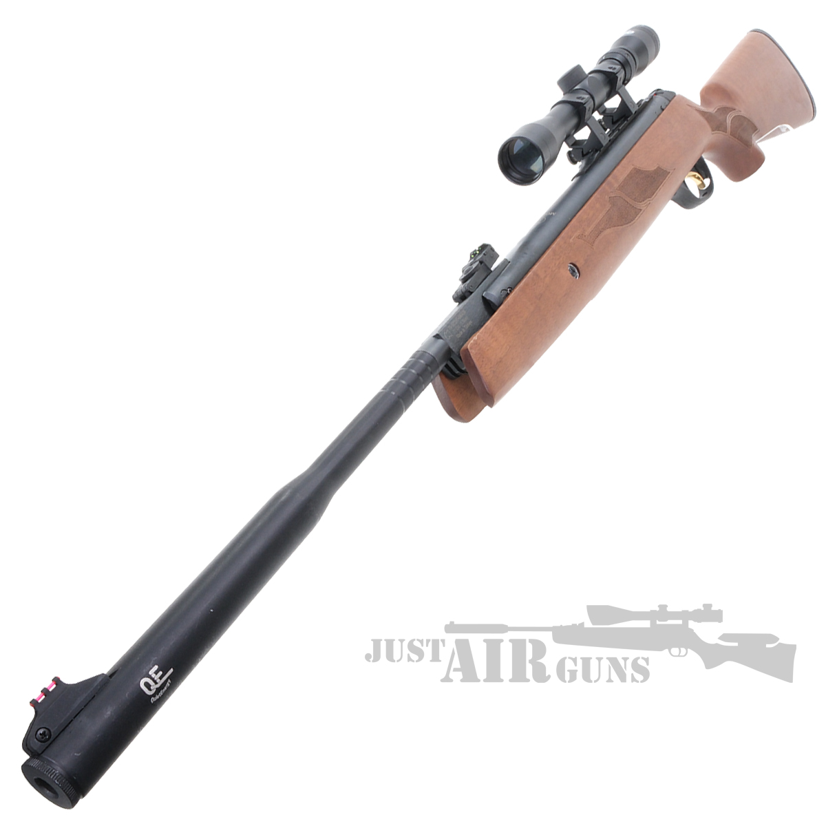 Hatsan Mod 95 Air Rifle QE Walnut Stock .22 - Just Air Guns