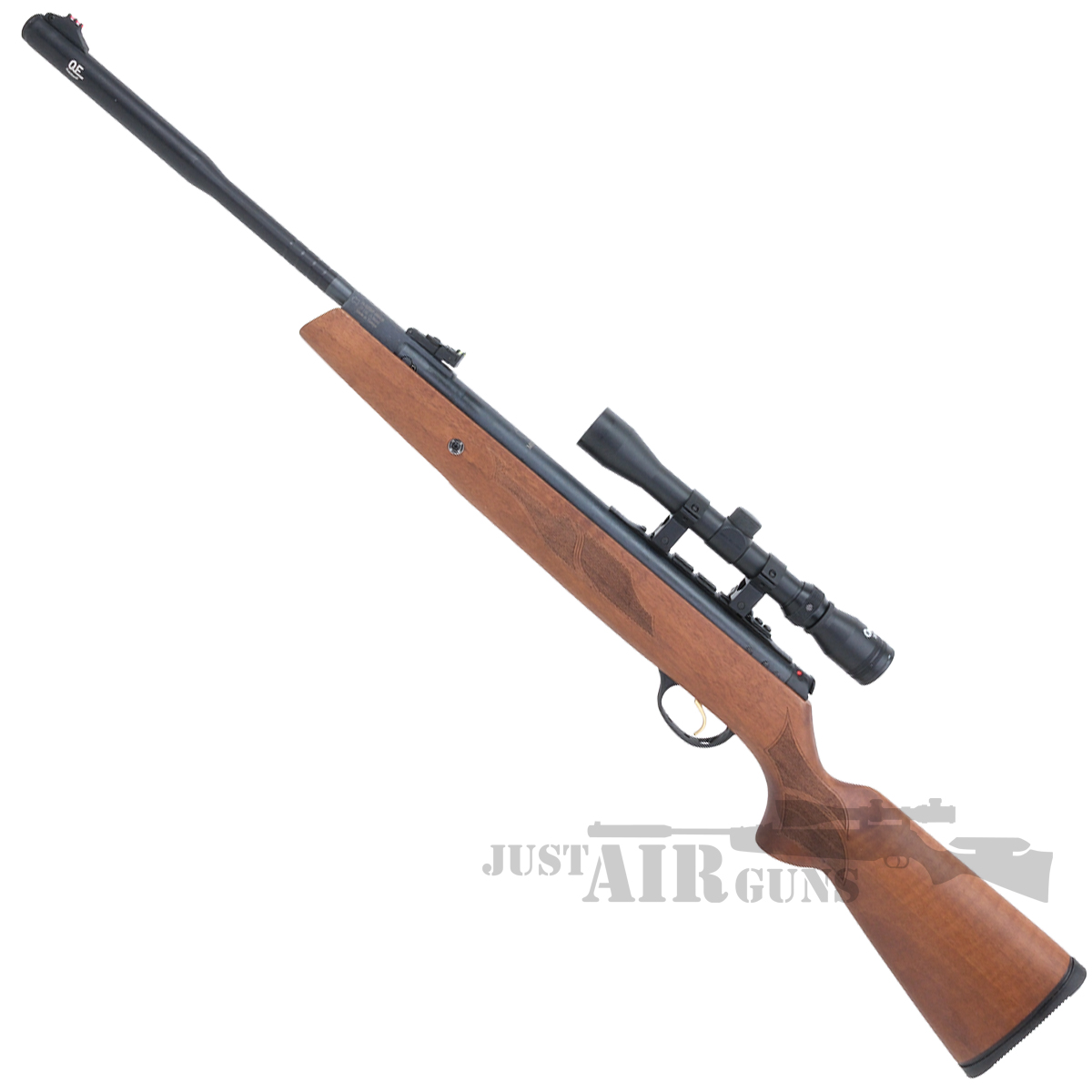 Hatsan Mod 95 Air Rifle QE Walnut Stock .22 - Just Air Guns