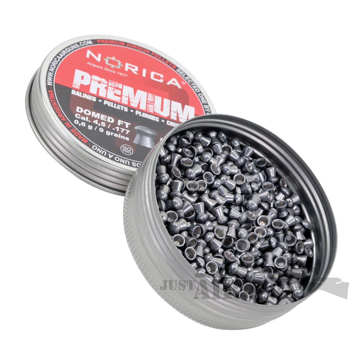 Premium Domed FT Airgun Pellets Norica 500 .177 - Just Air Guns