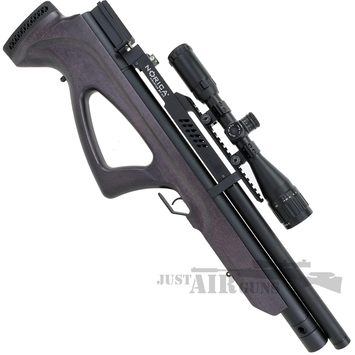Viriatus BP HT Black Wood PCP Air Rifle Norica .177 - Just Air Guns