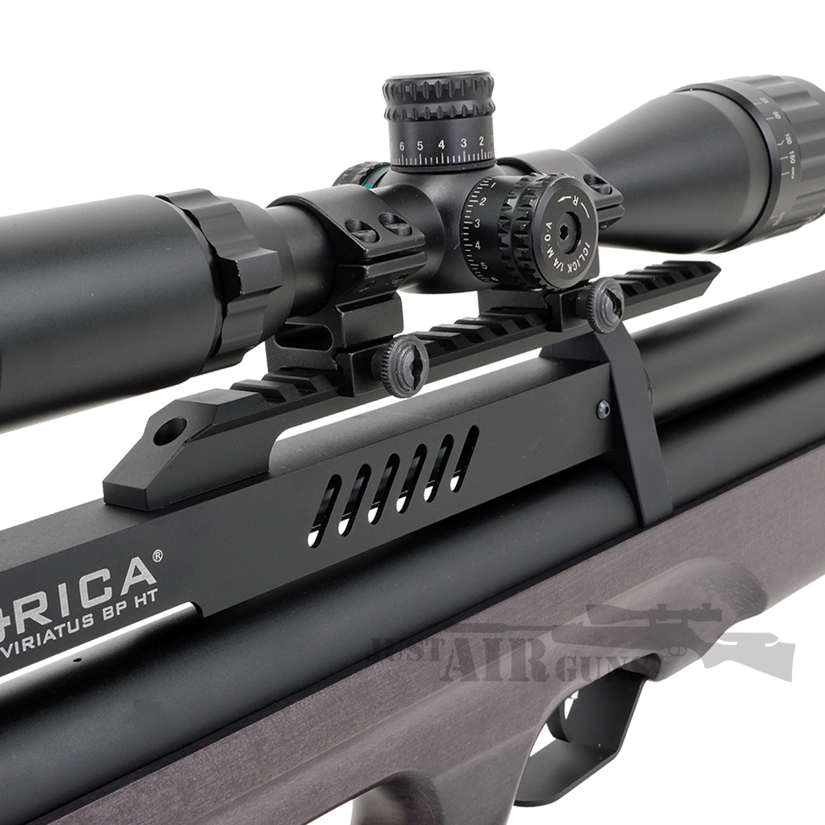 Viriatus BP HT Black Wood PCP Air Rifle Norica .177 - Just Air Guns