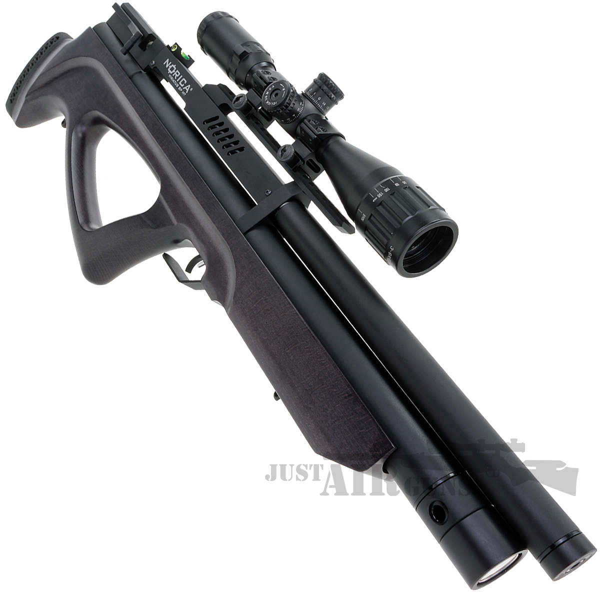 Viriatus BP HT Black Wood PCP Air Rifle Norica .22 - Just Air Guns