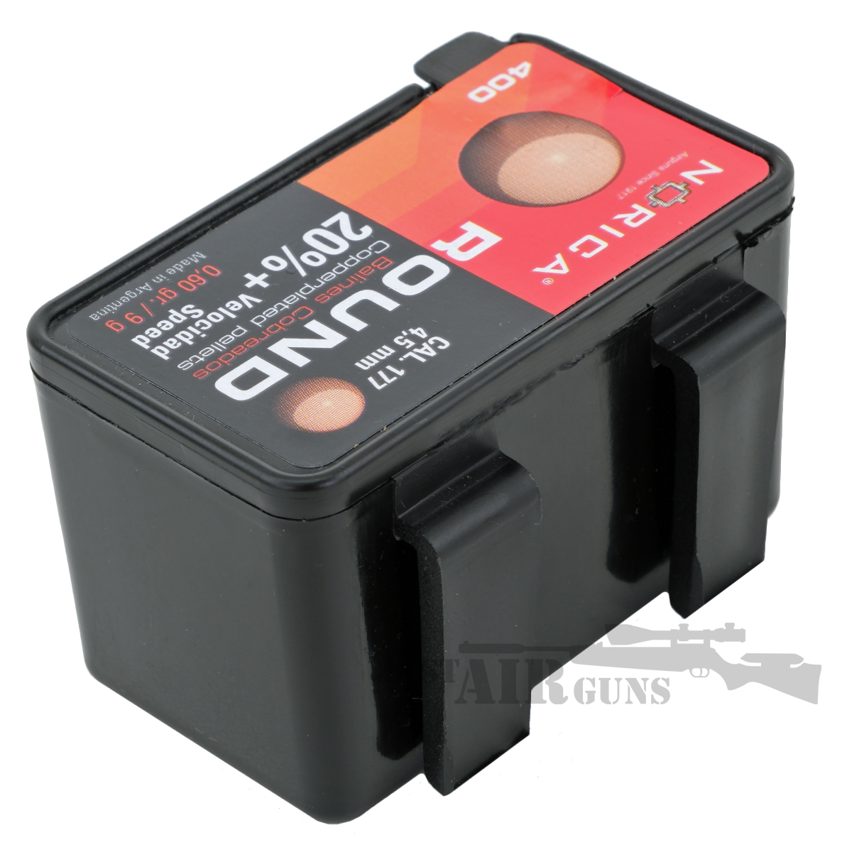 Copper Coated Round Airgun Pellets Norica 400 .177 - Just Air Guns