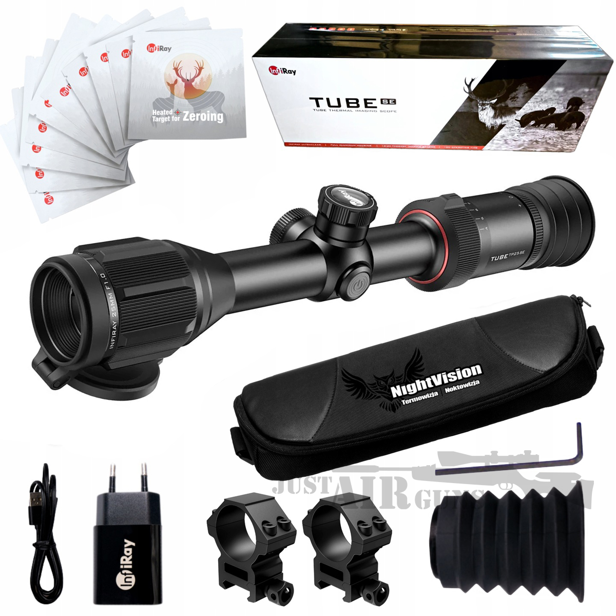 InfiRay Tube TP25 SE Series Thermal Imaging Riflescope