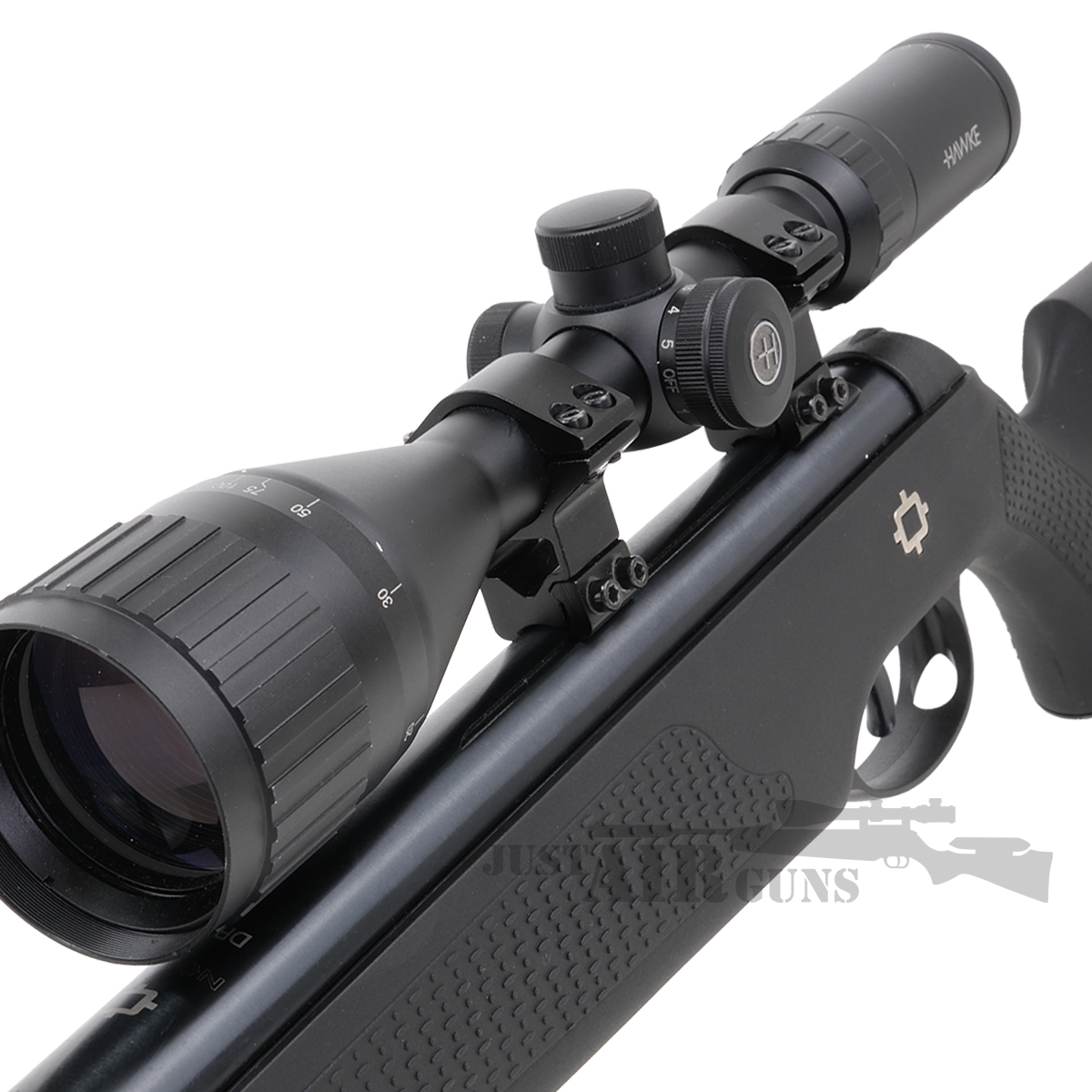 Dragon Air Rifle Black Norica .22 - Just Air Guns