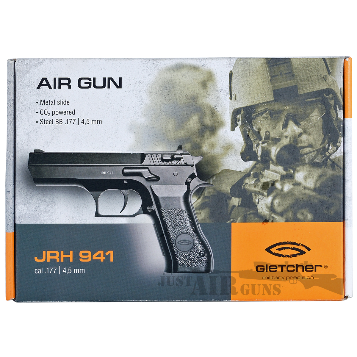 Gletcher JRH 941 BB Co2 Air Pistol - Just Air Guns