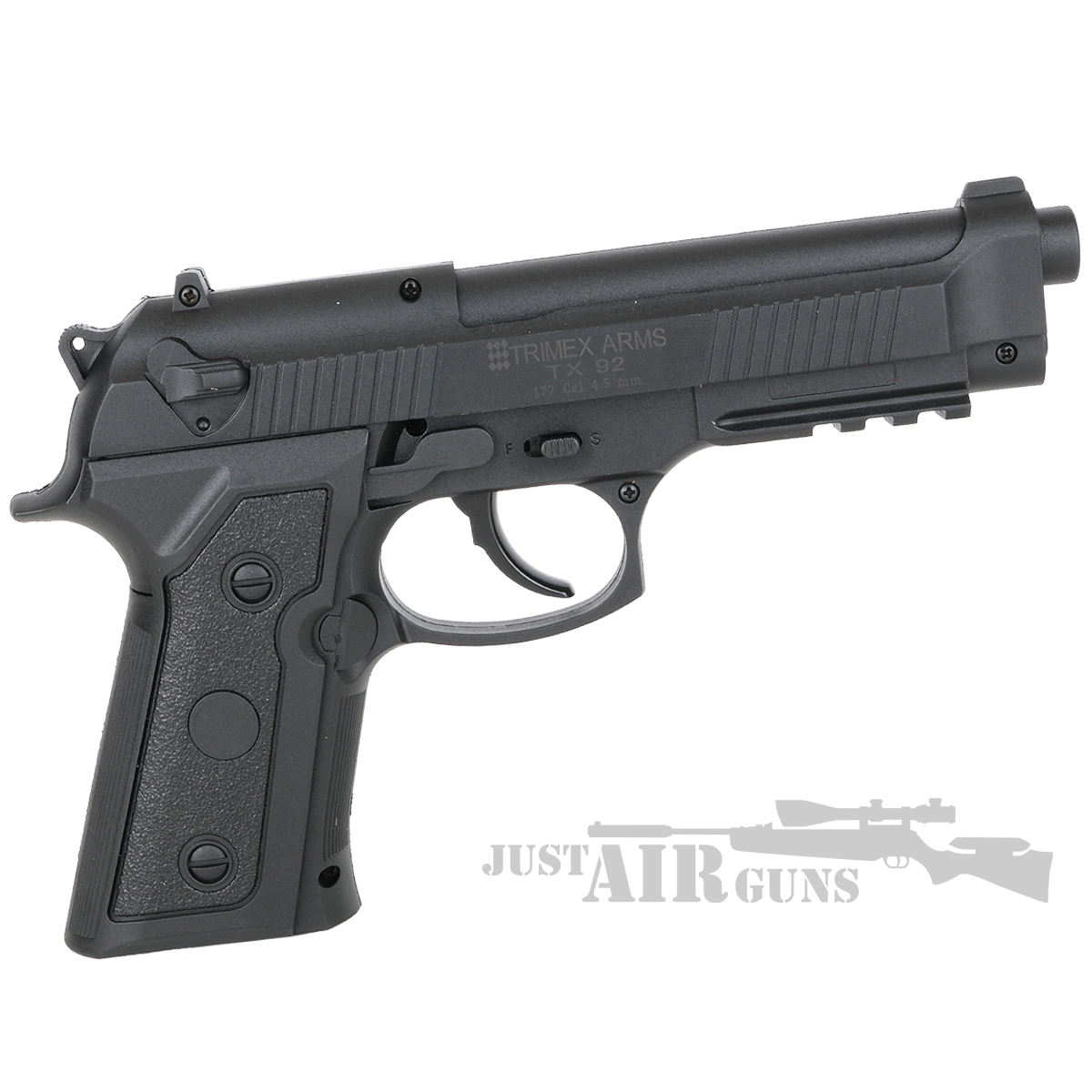 TX92 Co2 NBB Air Pistol Black - Just Air Guns