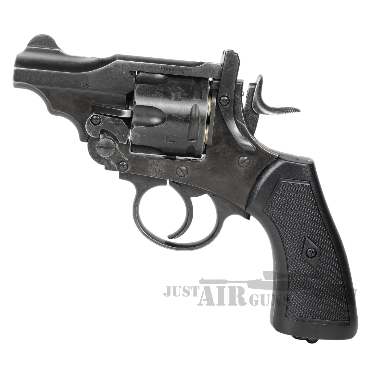 Webley MKVI Civilian Model Revolver .455 Aged Finish .177