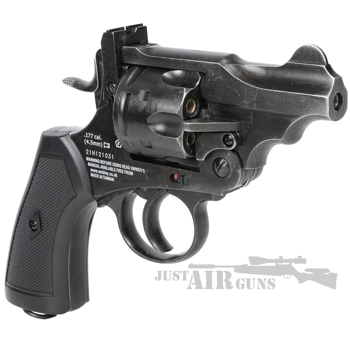 Webley MKVI Civilian Model Revolver .455 Aged Finish .177