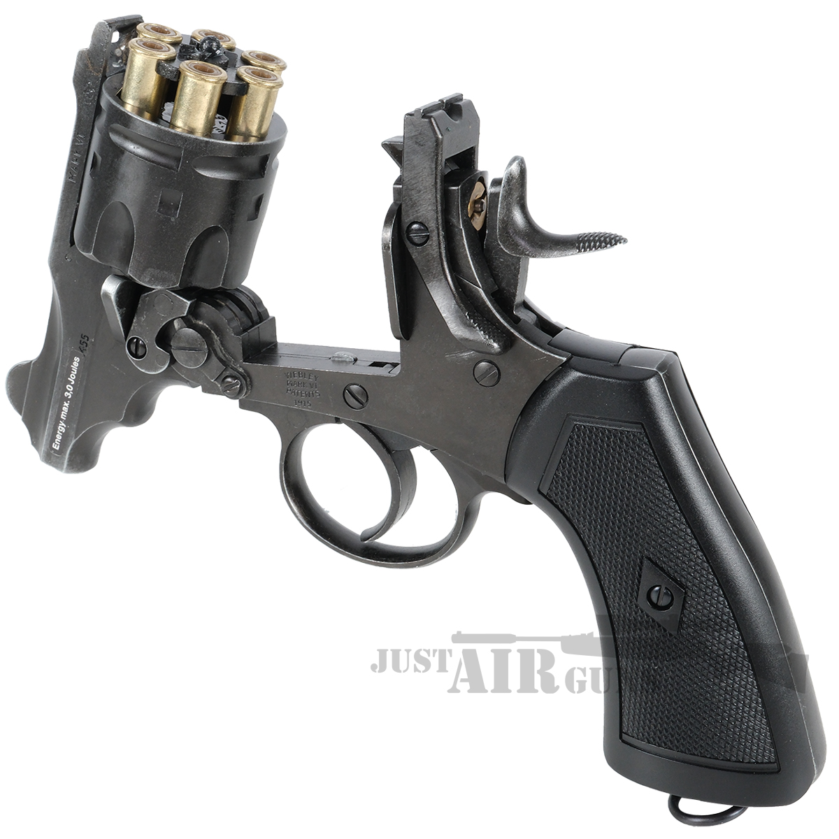 Webley MKVI Civilian Model Revolver .455 Aged Finish .177