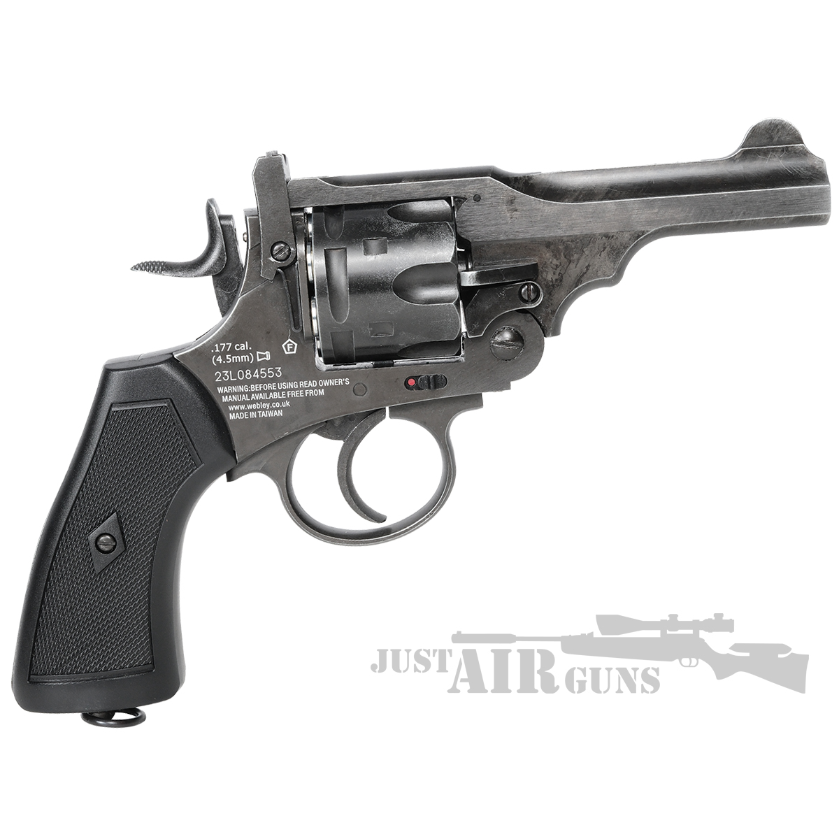 Webley MKVI Police Model Revolver .455 Aged Finish .177