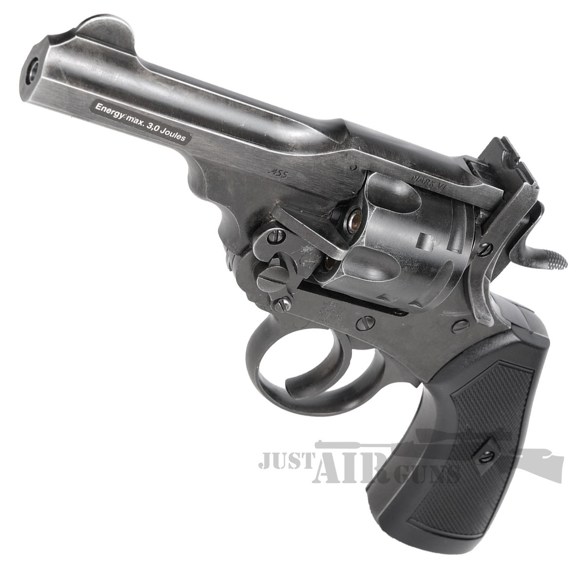 Webley MKVI Police Model Revolver .455 Aged Finish .177