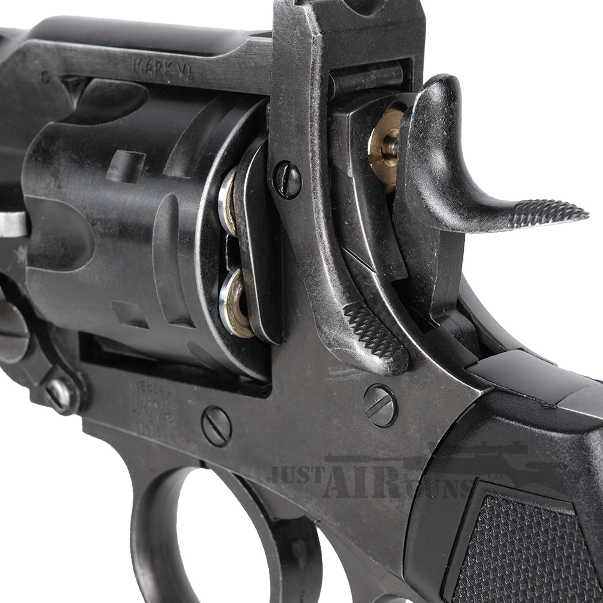 Webley MKVI Police Model Revolver .455 Aged Finish .177