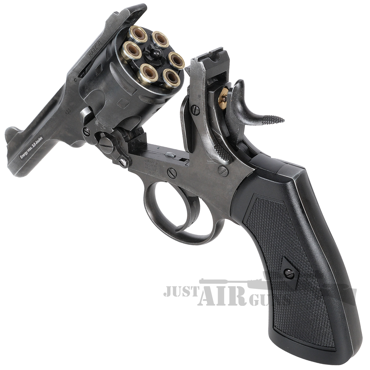 Webley MKVI Police Model Revolver .455 Aged Finish .177