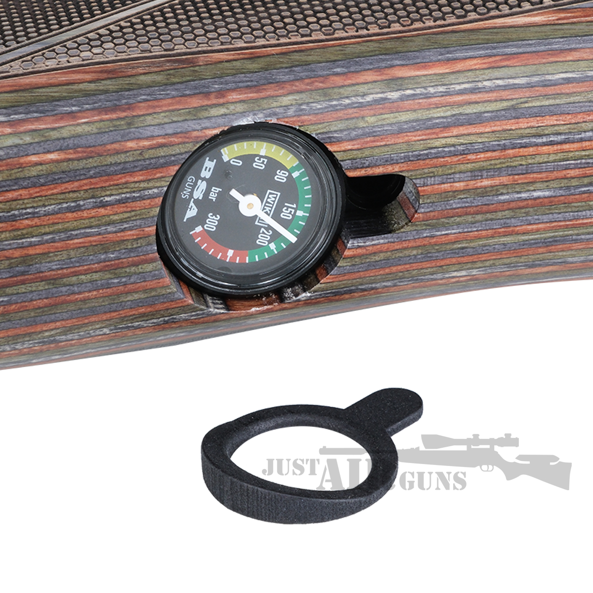 BSA R12 CLX Pro Carbon Wilderness Edition Air Rifle .177 - Just Air Guns