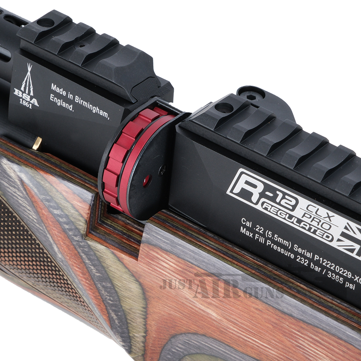 BSA R12 CLX Pro Carbon Wilderness Edition Air Rifle .177 - Just Air Guns