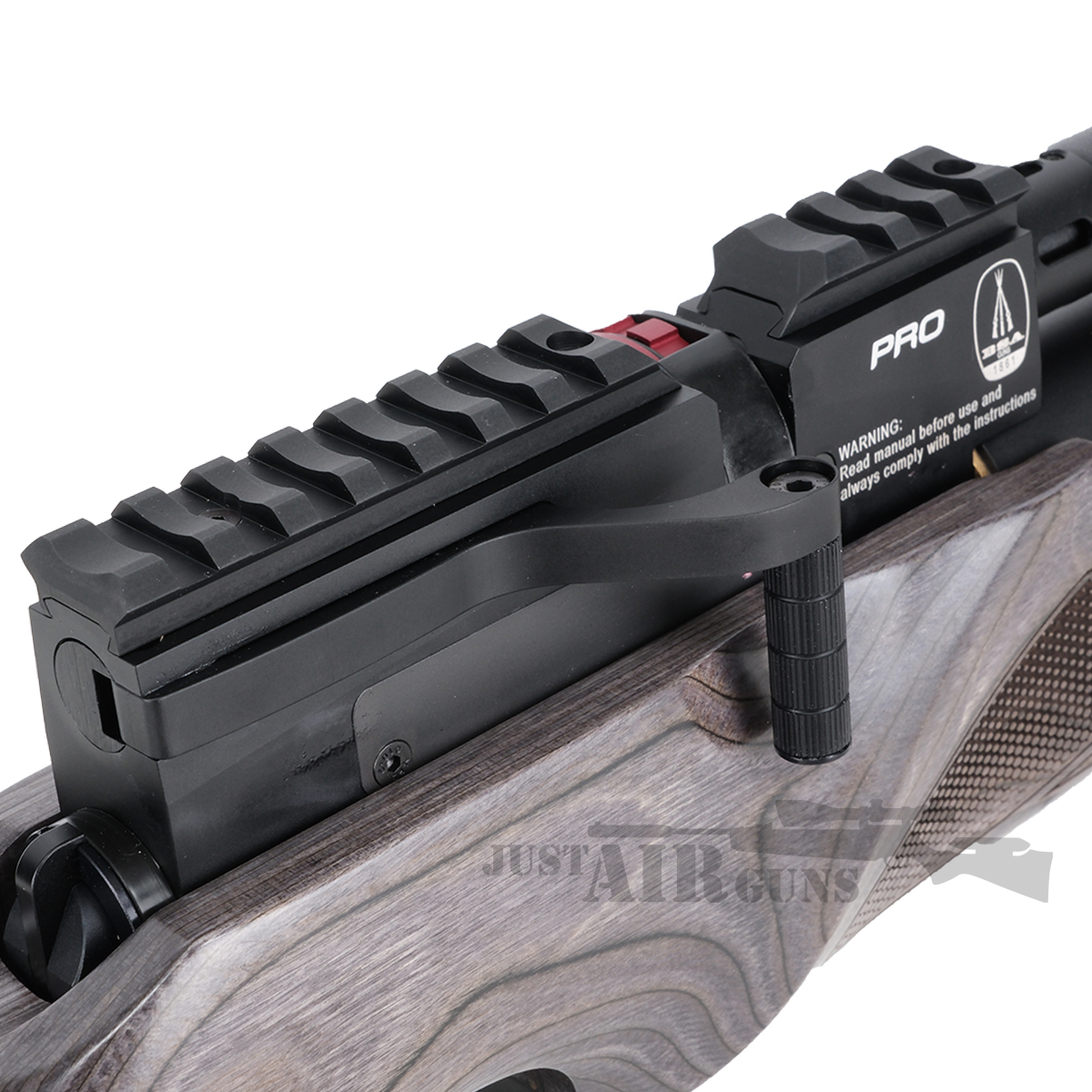 BSA R12 CLX Pro Carbon Black Pepper Stock Air Rifle .177 - Just Air Guns