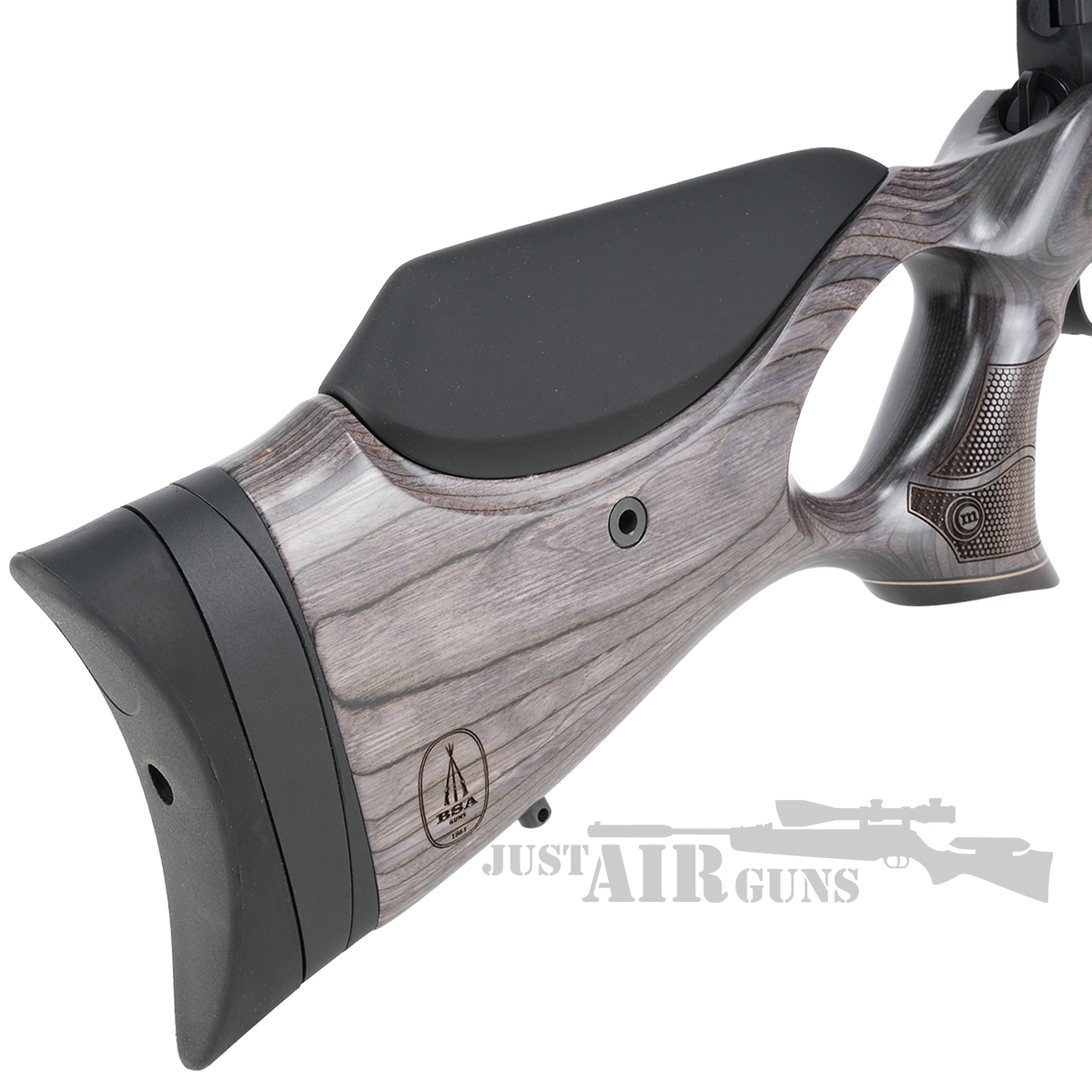 BSA R12 CLX Pro Carbon Black Pepper Stock Air Rifle .177 - Just Air Guns