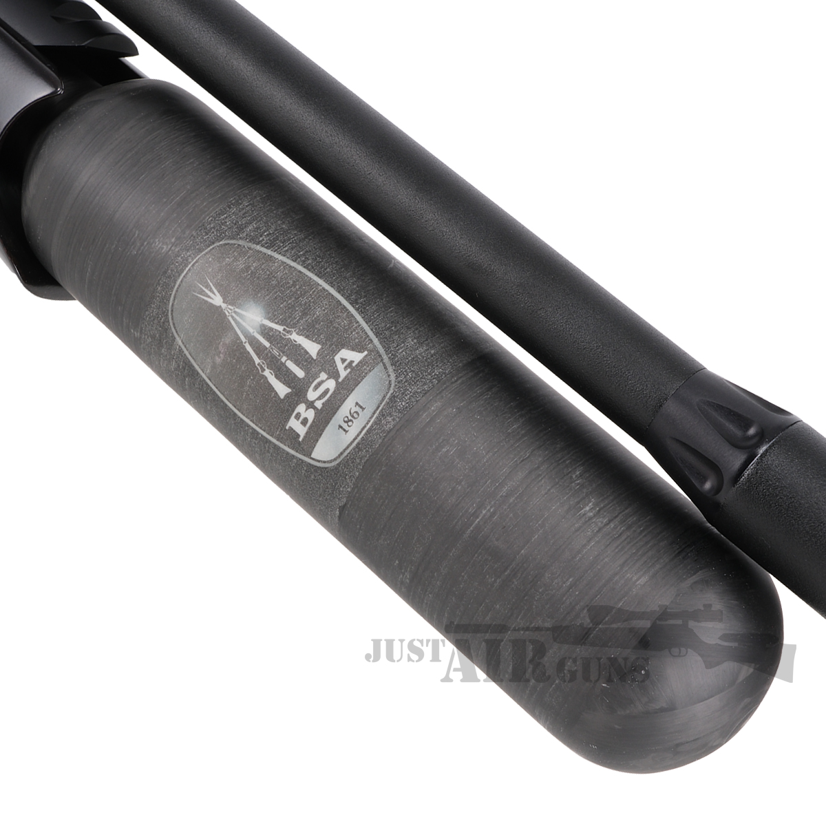 BSA R12 CLX Pro Carbon Black Pepper Stock Air Rifle .177 - Just Air Guns