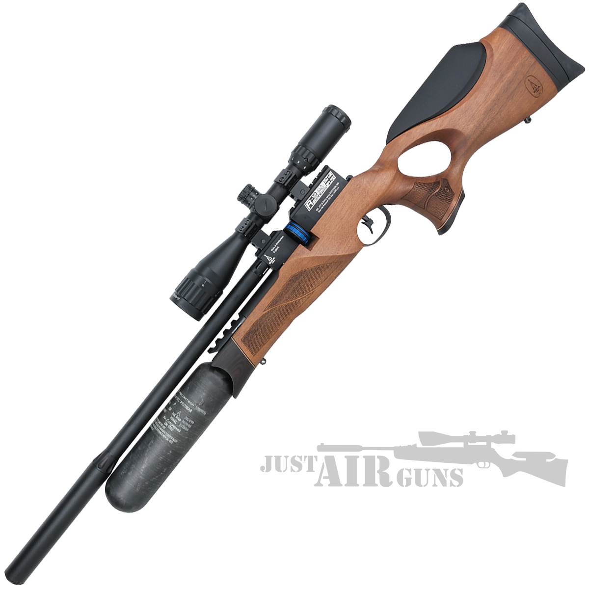 BSA R12 CLX Pro Carbon Walnut Stock Air Rifle .22 - Just Air Guns