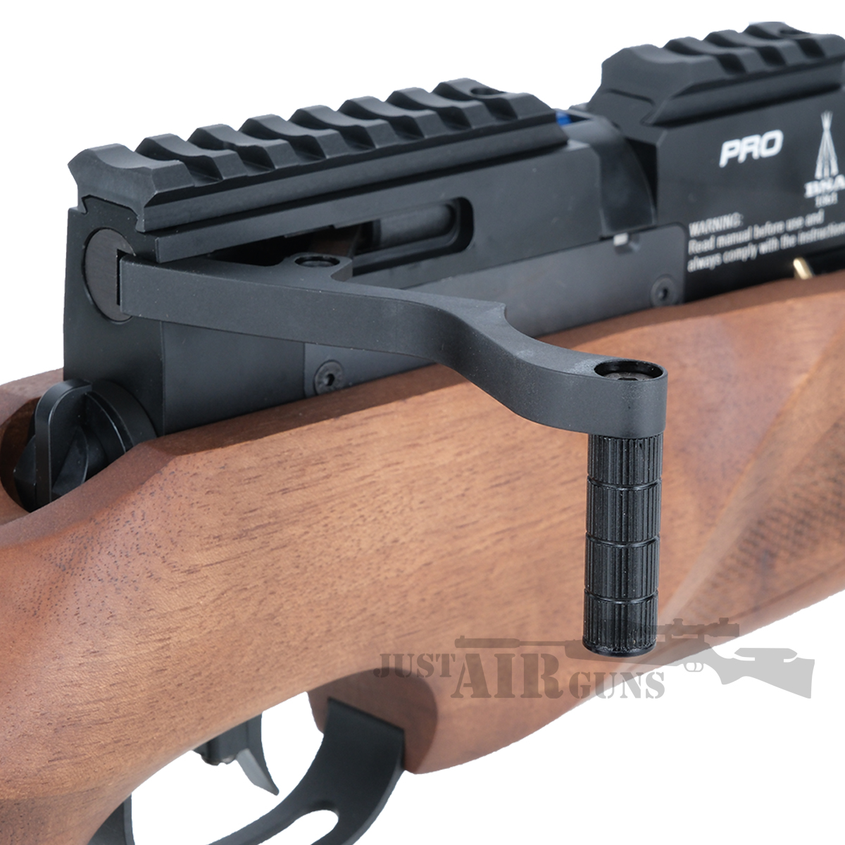 BSA R12 CLX Pro Carbon Walnut Stock Air Rifle .22 - Just Air Guns