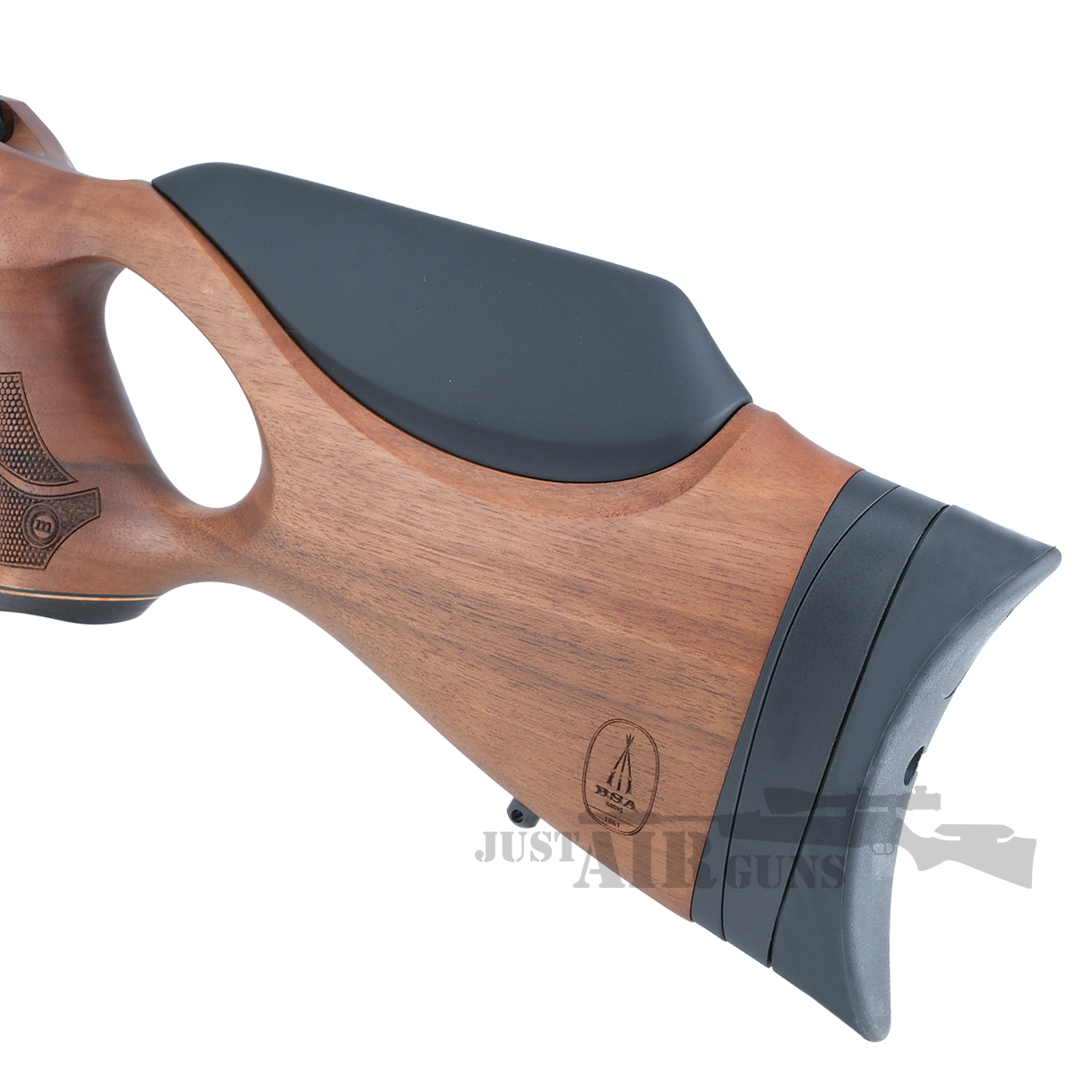BSA R12 CLX Pro Carbon Walnut Stock Air Rifle .22 - Just Air Guns