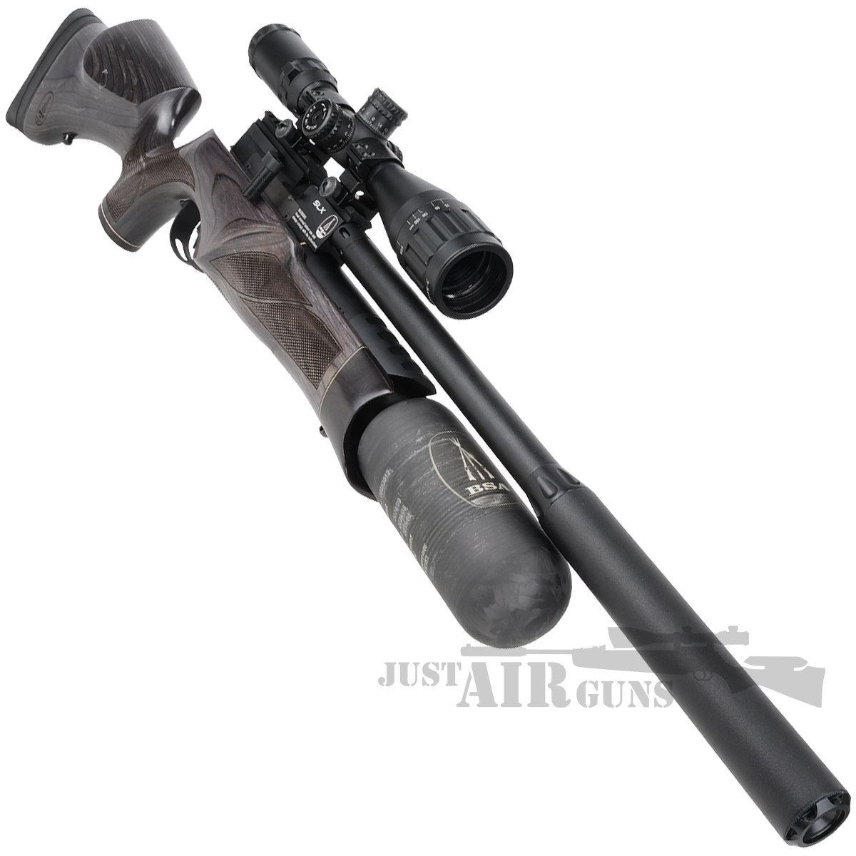 BSA R12 SLX Carbon SC PMG Stock Air Rifle .22 - Just Air Guns