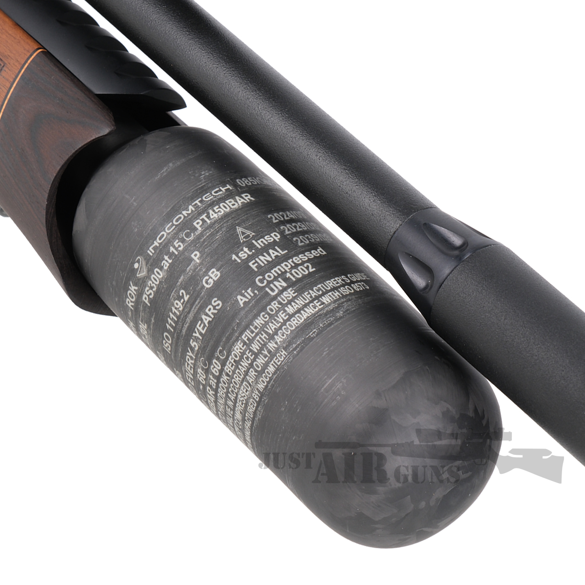 BSA R12 SLX Carbon SC Walnut Stock Air Rifle .177 - Just Air Guns