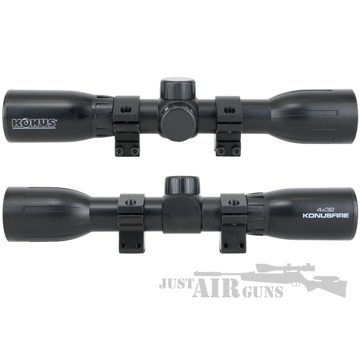 Konus Fire 4x32 Rifle Scope with Mounts - Just Air Guns