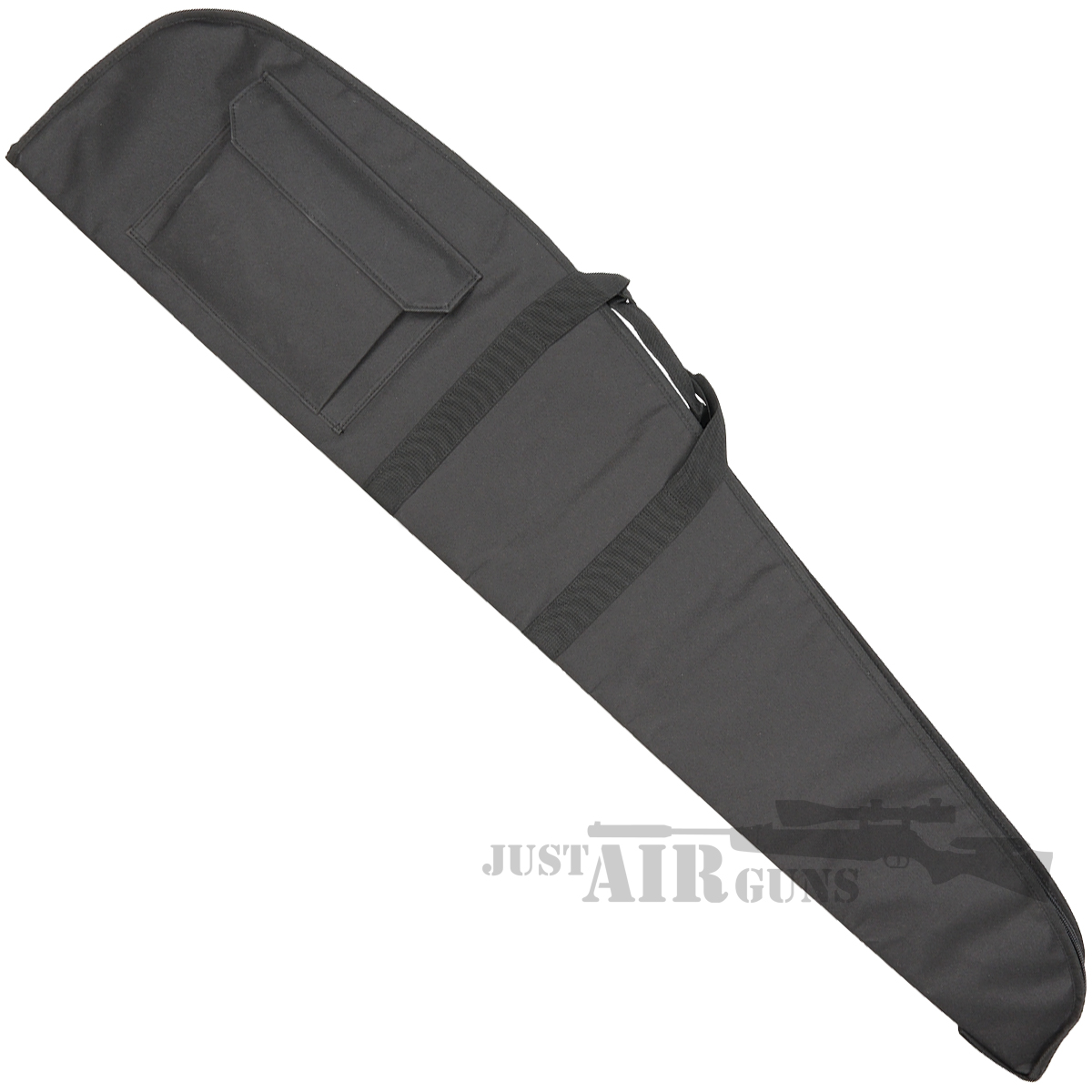 Black Rifle Bag with Pocket 125cm - Just Air Guns