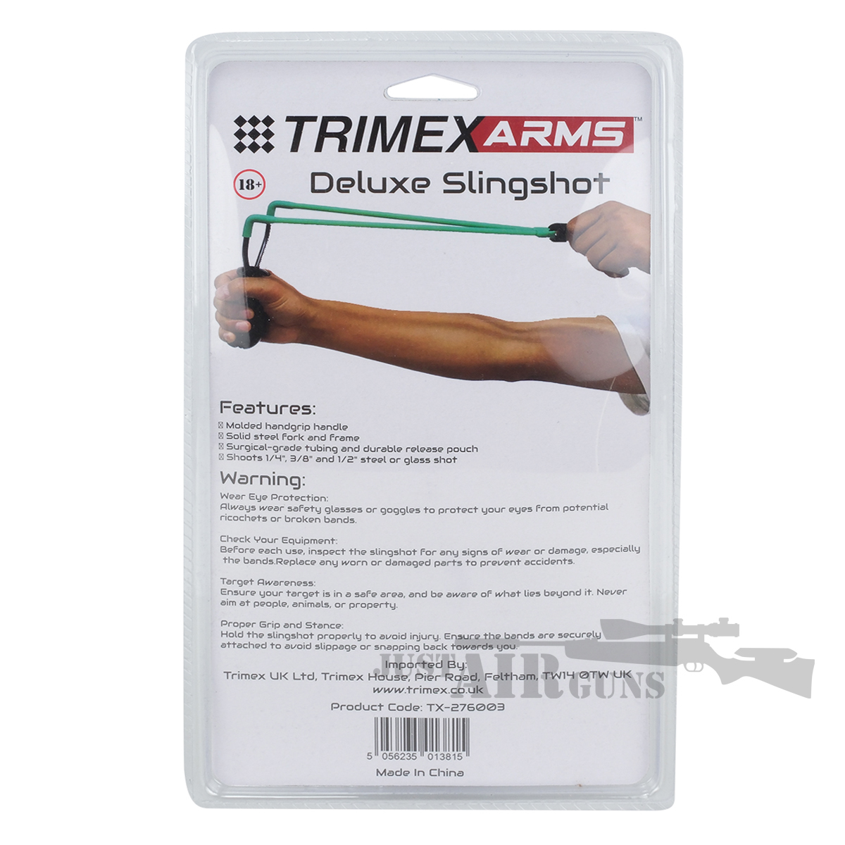 Trimex Arms Deluxe Slingshot - Just Air Guns