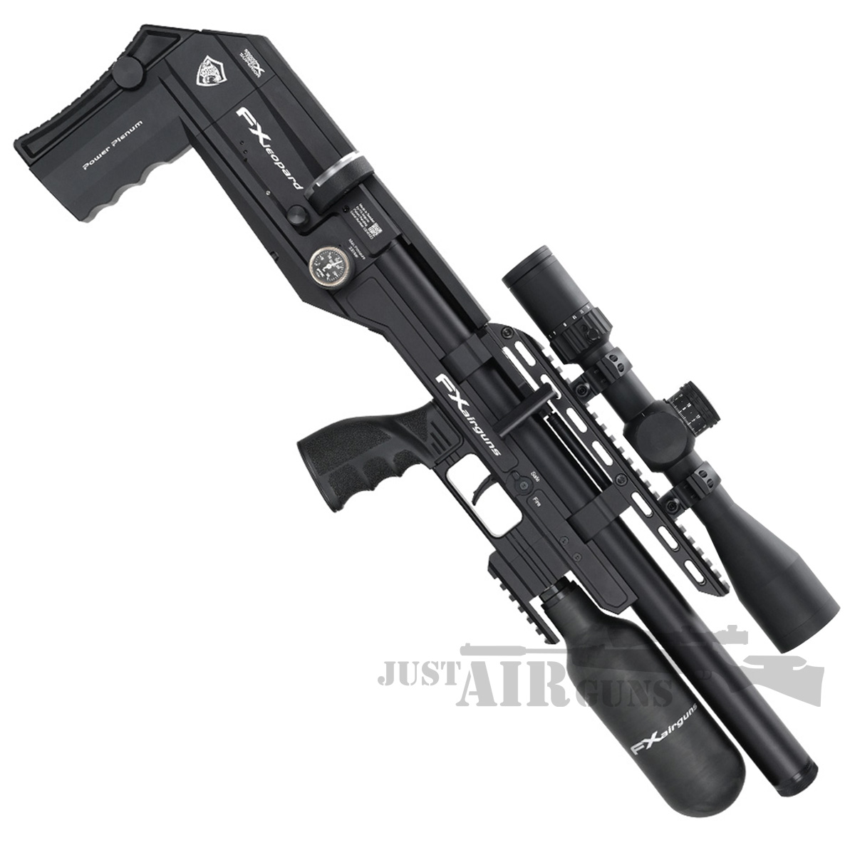 FX Leopard Compact 500mm Bottle PCP Air Rifle .22 - Just Air Guns