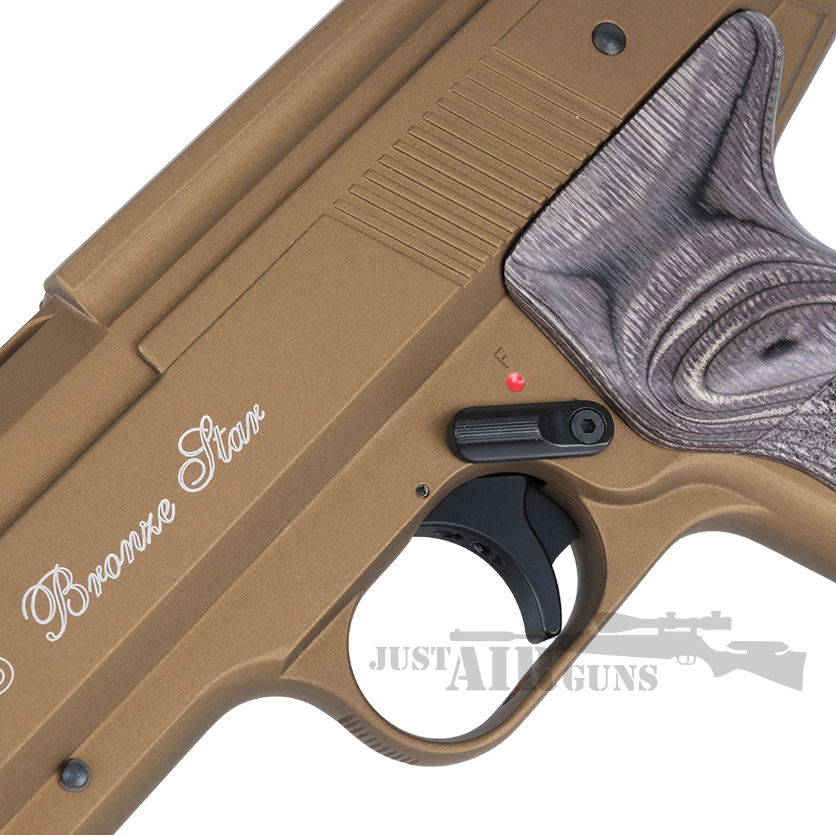 Weihrauch HW45 Bronze Star Spring Air Pistol .177 - Just Air Guns