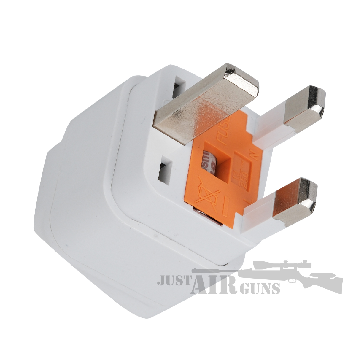 3 Pin Plug with Fuse, Grounded Universal Plug Adapter UK - Just Air Guns