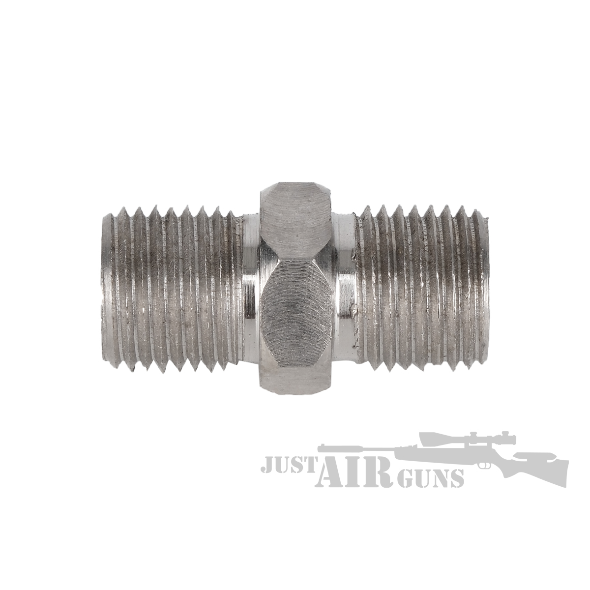 1/2" Double Sided Male Adapter - Just Air Guns