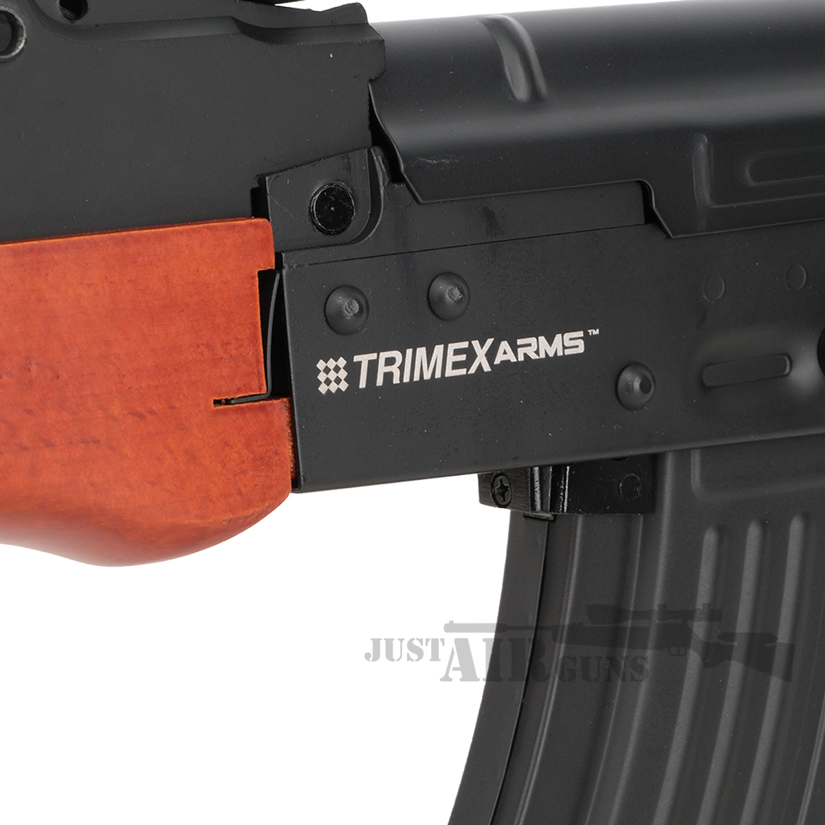 TX74U Real Wood Semi-Auto 4.5 BB Co2 Air Gun Trimex Arms - Just Air Guns