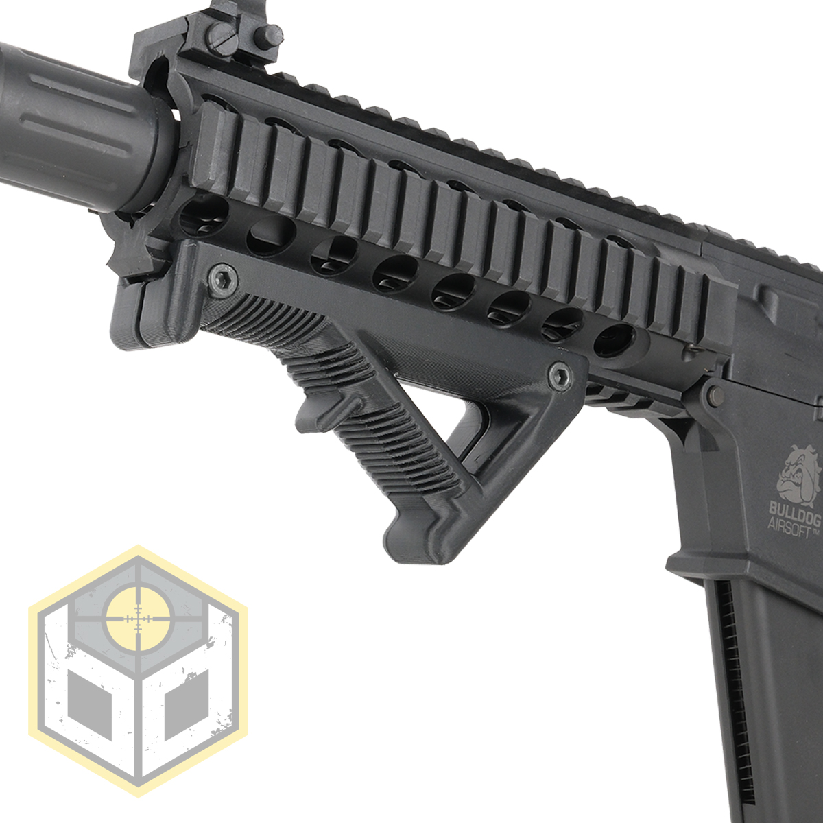 MP AFG2 Style Angled Tactical Foregrip Black - Just Air Guns