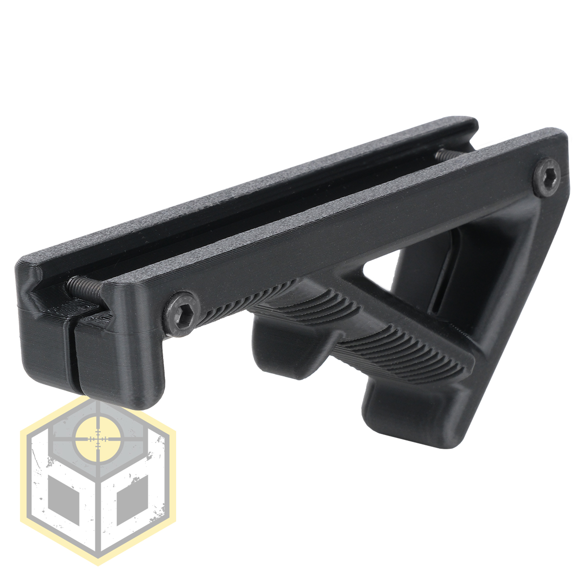 MP AFG2 Style Angled Tactical Foregrip Black (A3) - Just Air Guns