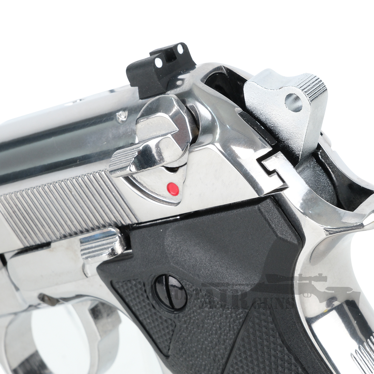 KL92 A3 Co2 Blowback Air Pistol Full Metal Silver - Just Air Guns