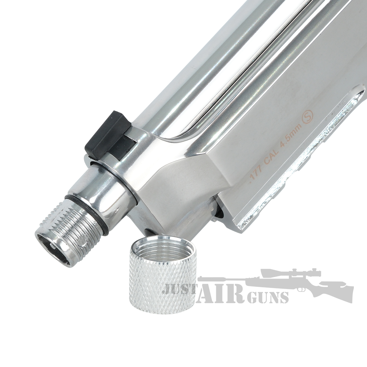 KL92 A3 Co2 Blowback Air Pistol Full Metal Silver - Just Air Guns