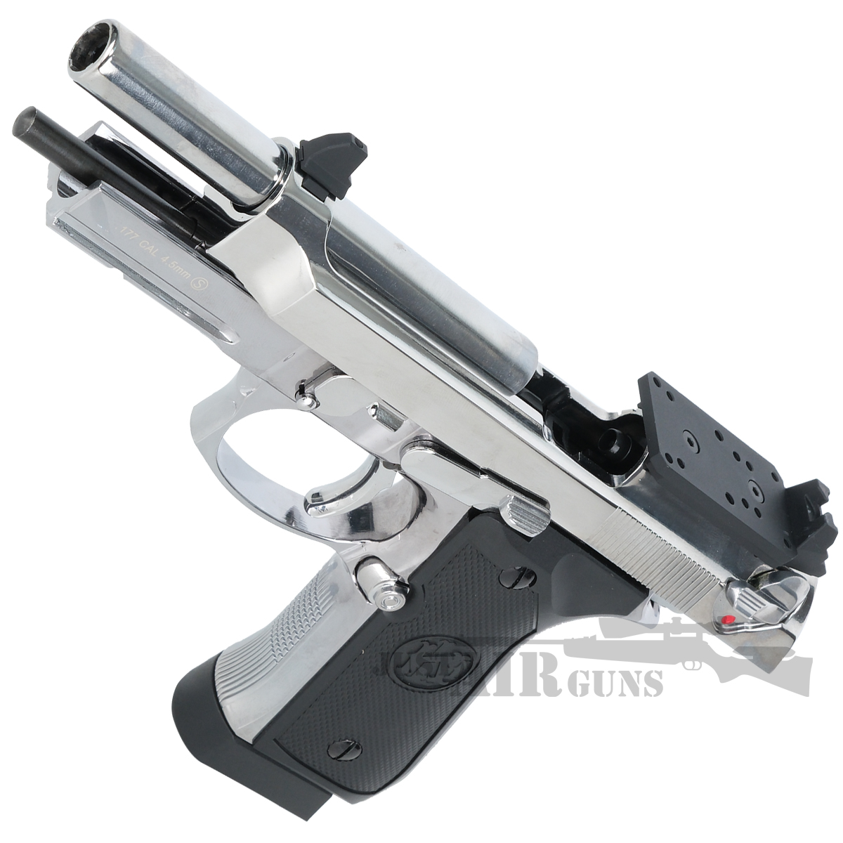 KL92 A1 Optic Ready Co2 Blowback Air Pistol Silver - Just Air Guns