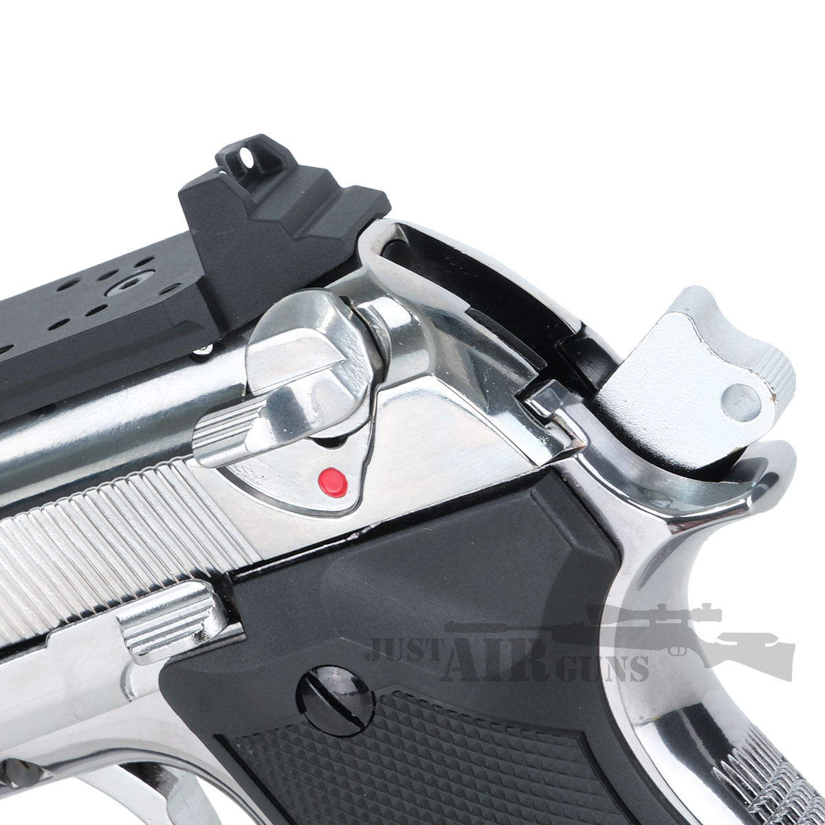 KL92 A1 Optic Ready Co2 Blowback Air Pistol Silver - Just Air Guns
