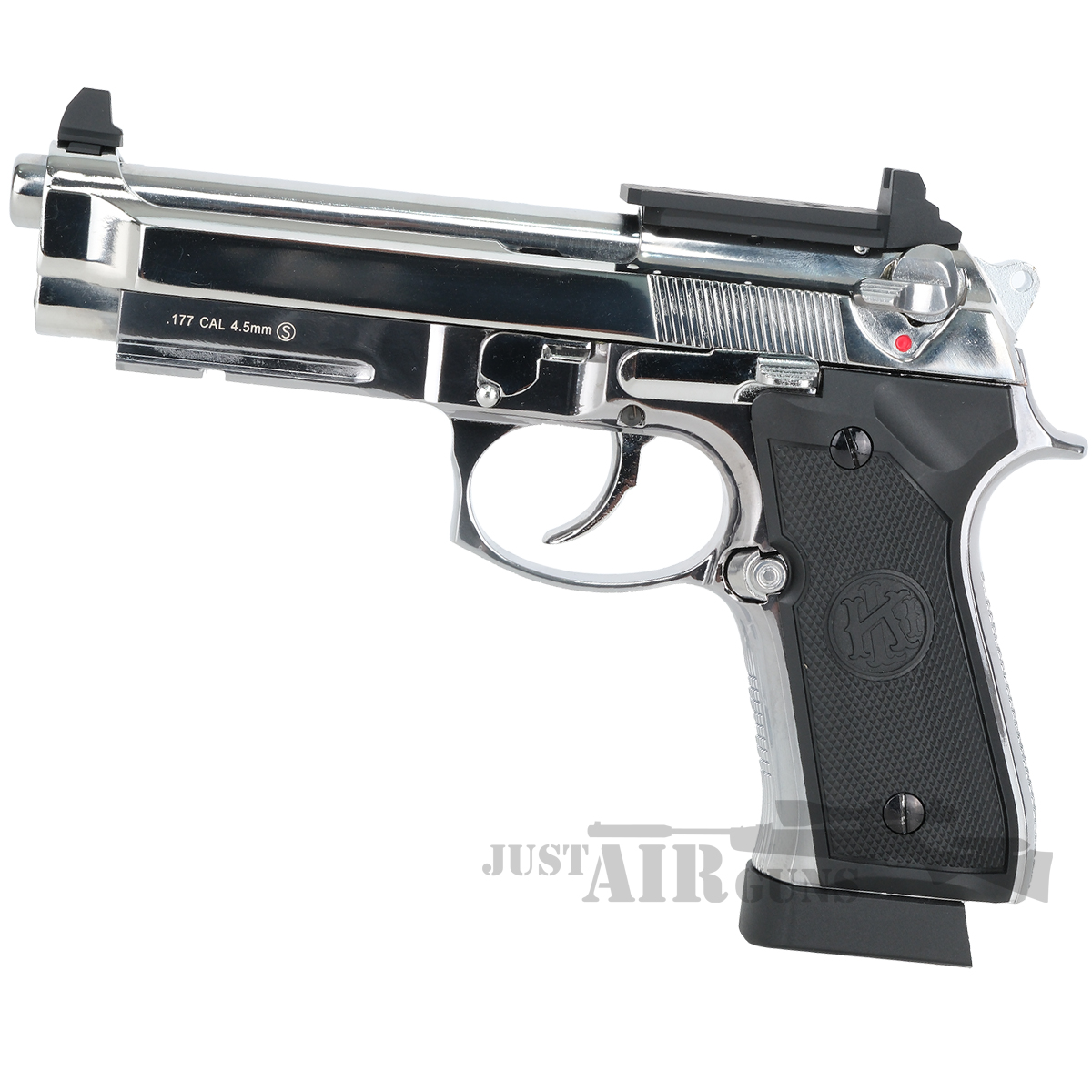 KL92 A1 Optic Ready Co2 Blowback Air Pistol Silver - Just Air Guns