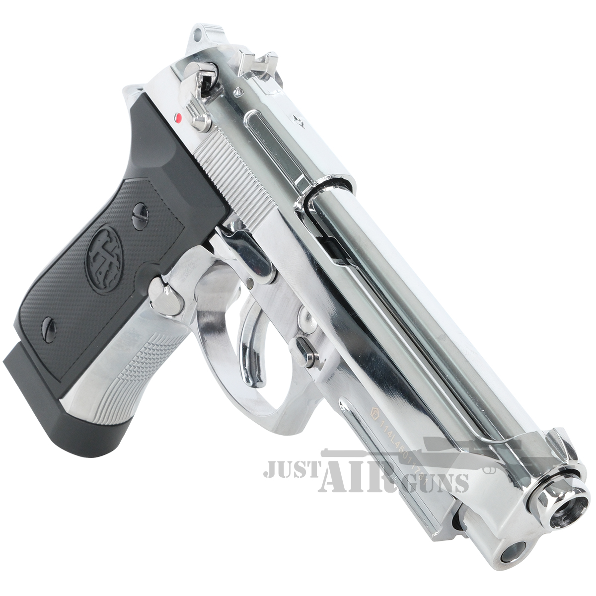 KL92 A1 Co2 Blowback Air Pistol Silver - Just Air Guns
