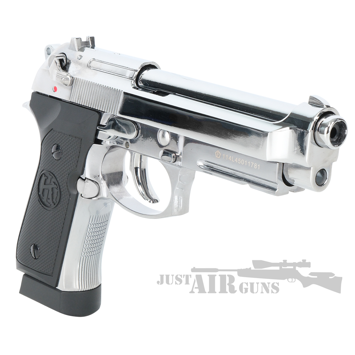 KL92 A1 Co2 Blowback Air Pistol Silver - Just Air Guns
