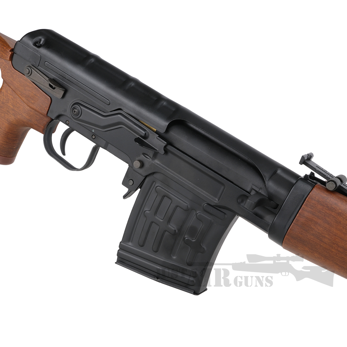 King Arms Kalashnikov Sniper Rifle 4.5mm CO2 Air Rifle - Just Air Guns